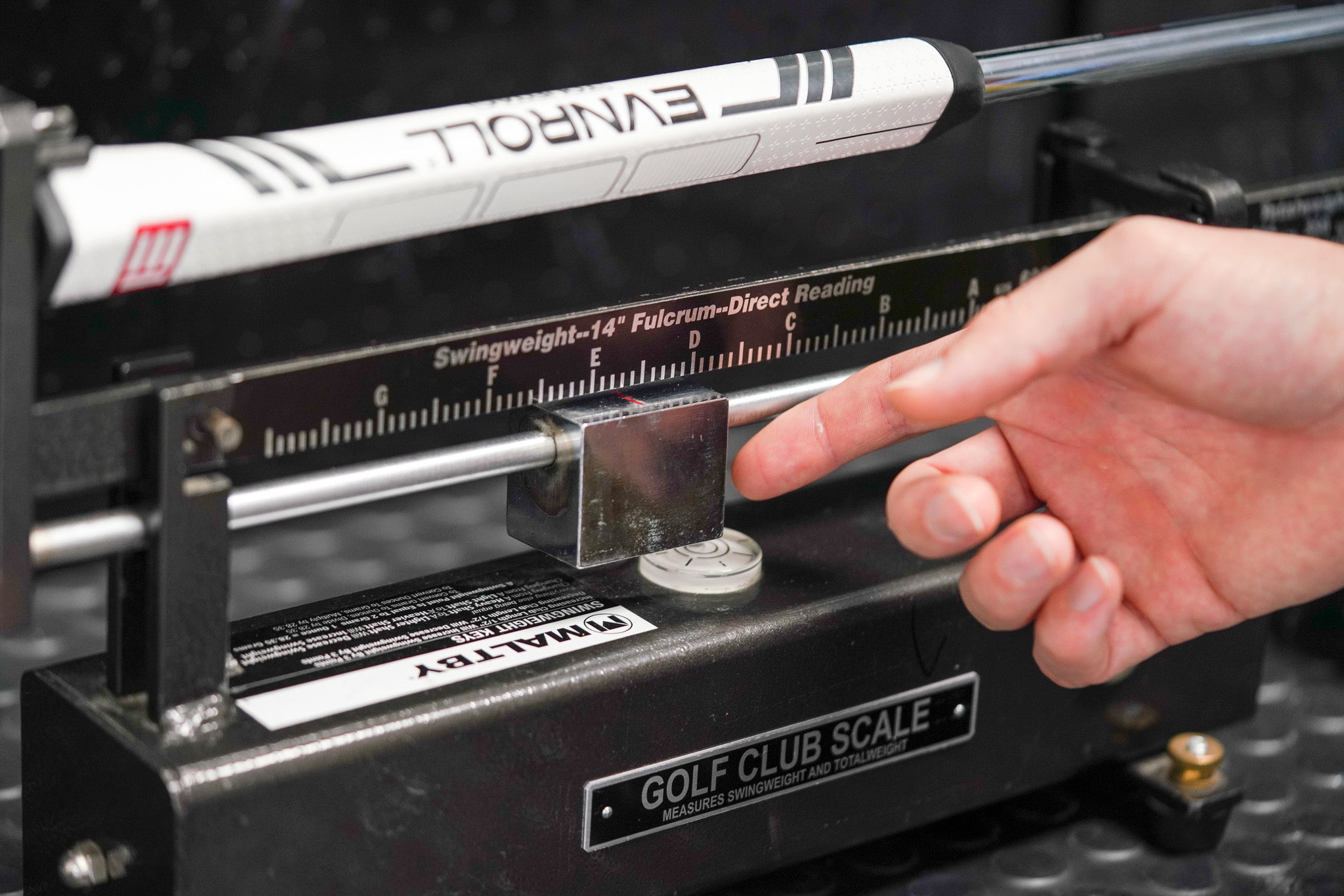 Evnroll ERX Putter Fitting with Quintic Ball Roll Analysis